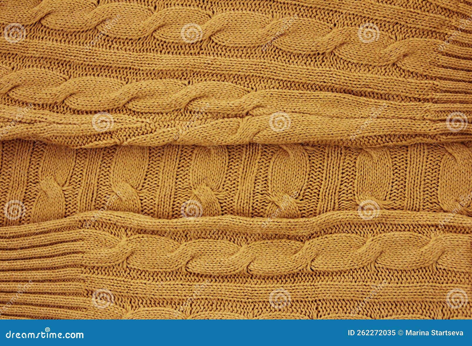 Texture of Orange Woolen Fabric Tied with a Pigtail Pattern Stock Image ...