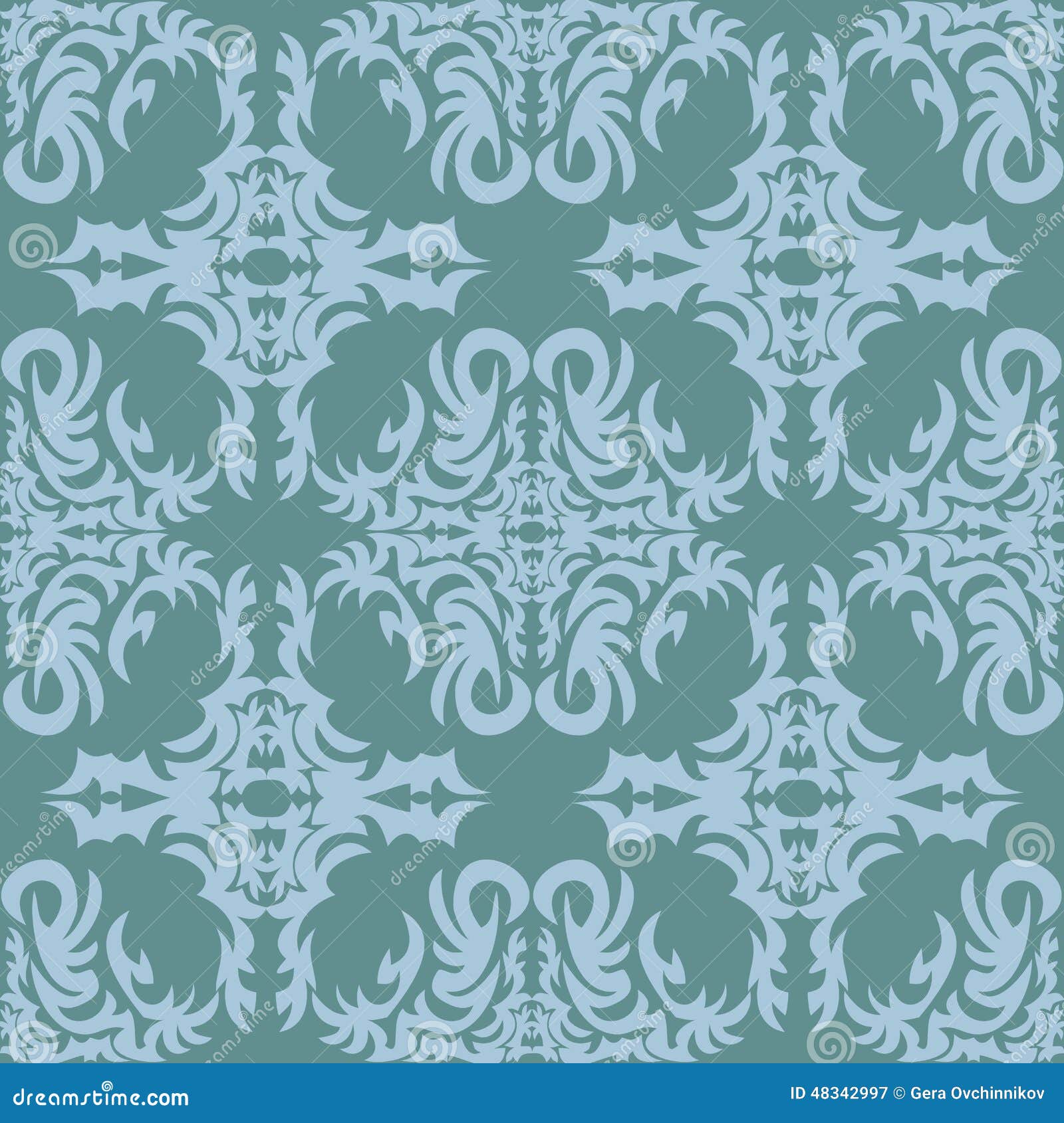 Texture with ornaments stock vector. Illustration of fabric - 48342997