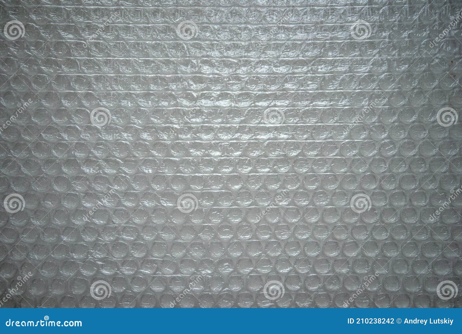 Texture of the Packaging Film with Transparent Bubbles Stock Photo ...