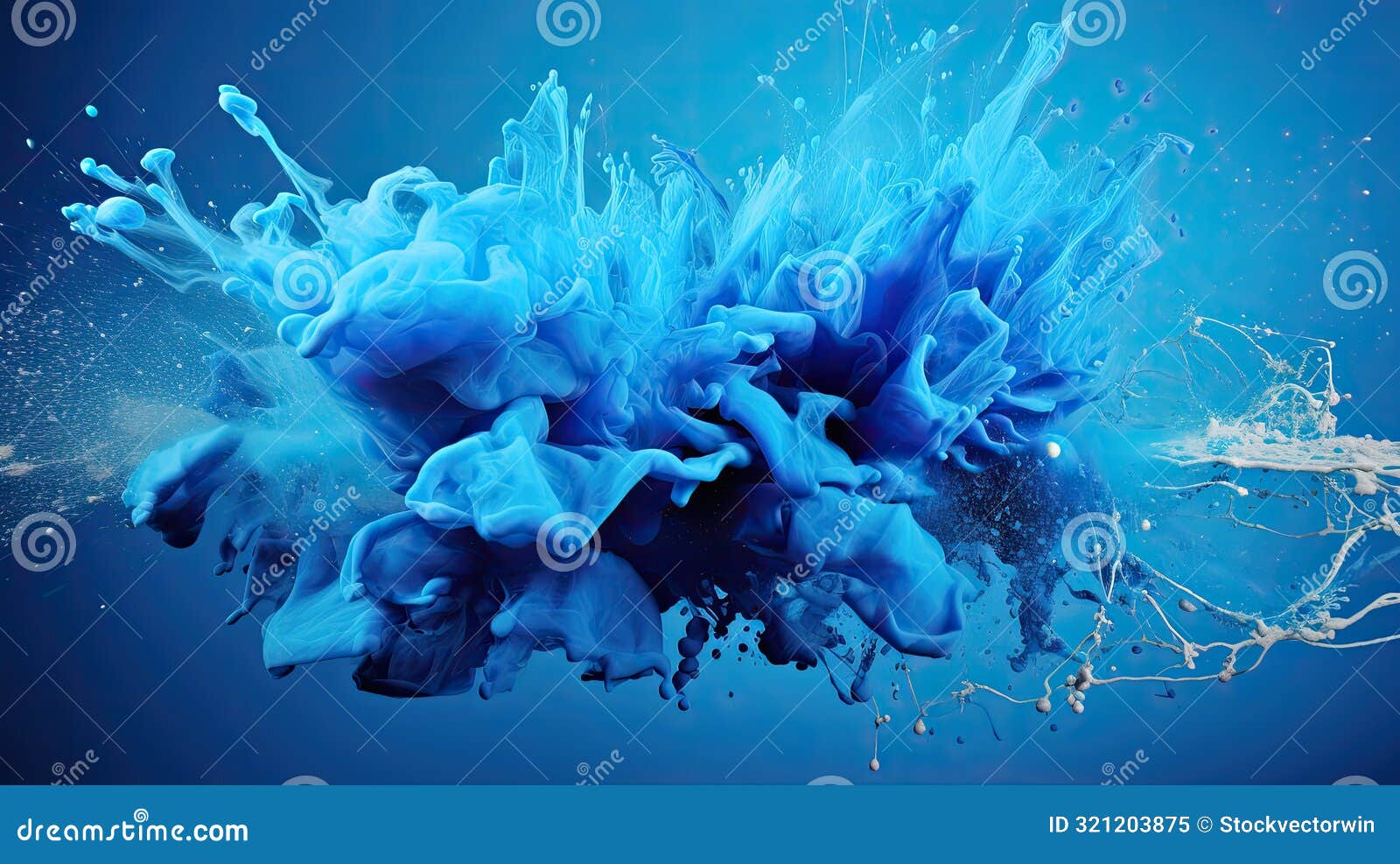 Texture paint splash blue stock illustration. Illustration of ...
