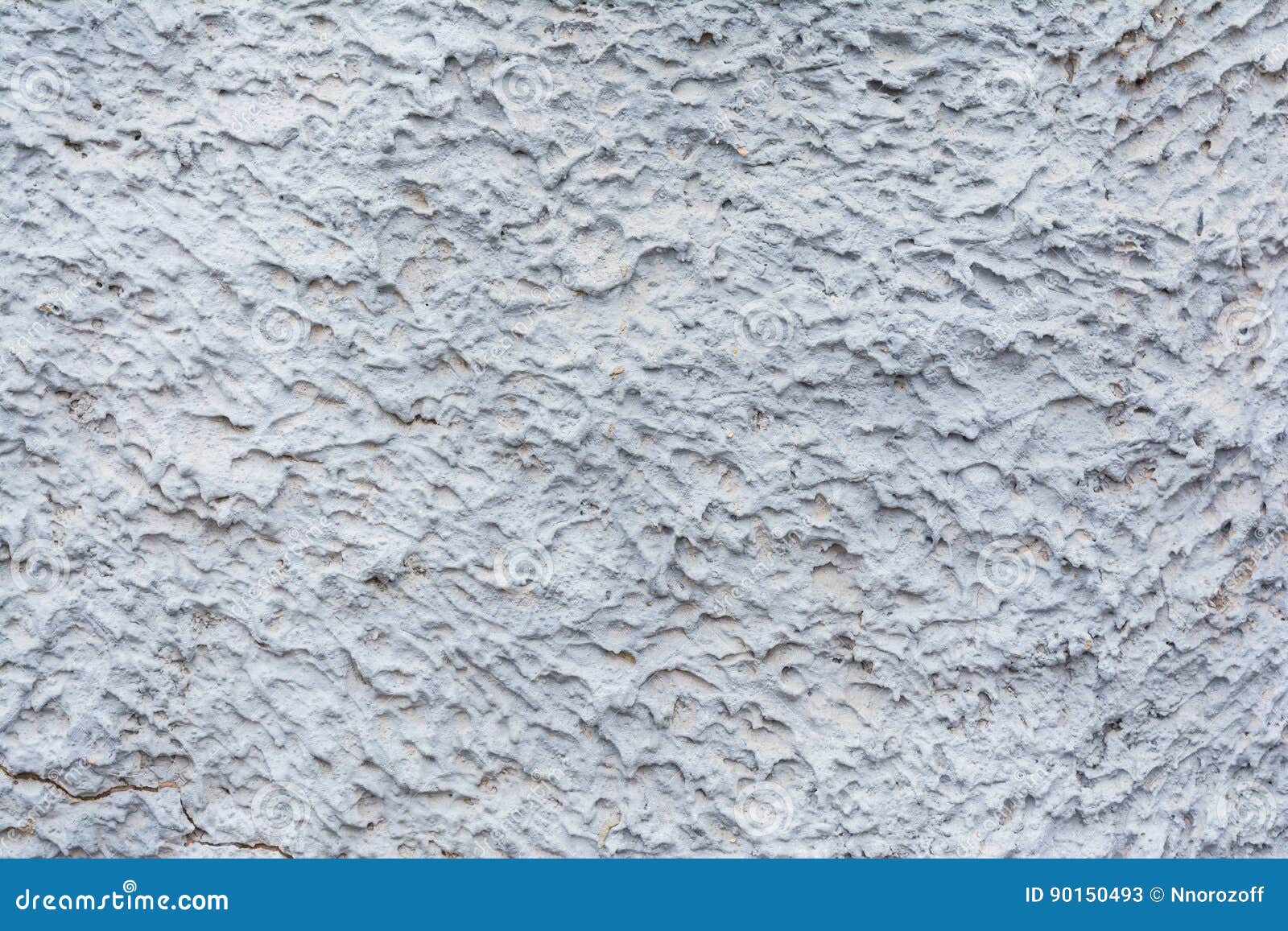 Texture of Painted Plaster of Rough Embossed Wall of Outer Basement of ...