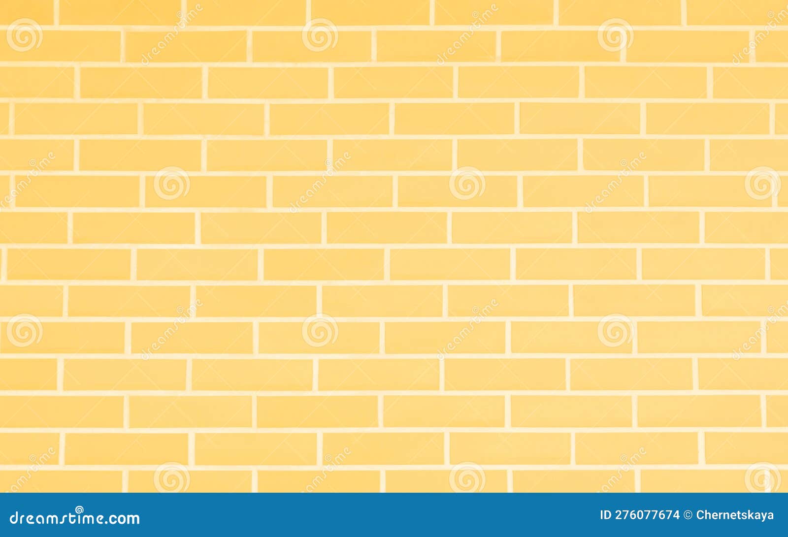 Texture of Pale Yellow Color Brick Wall As Background Stock Photo ...