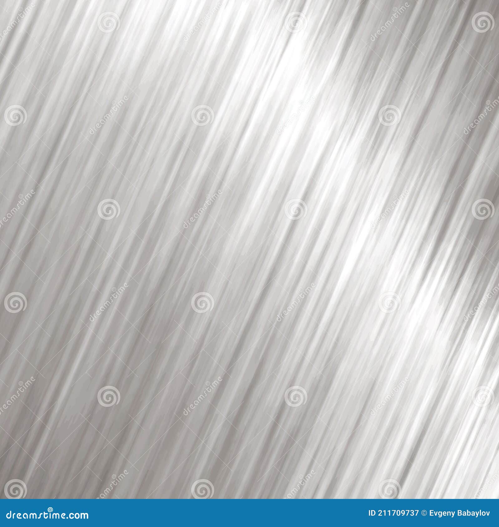 Texture Panorama of Silver Metal with Reflection Stock Illustration ...