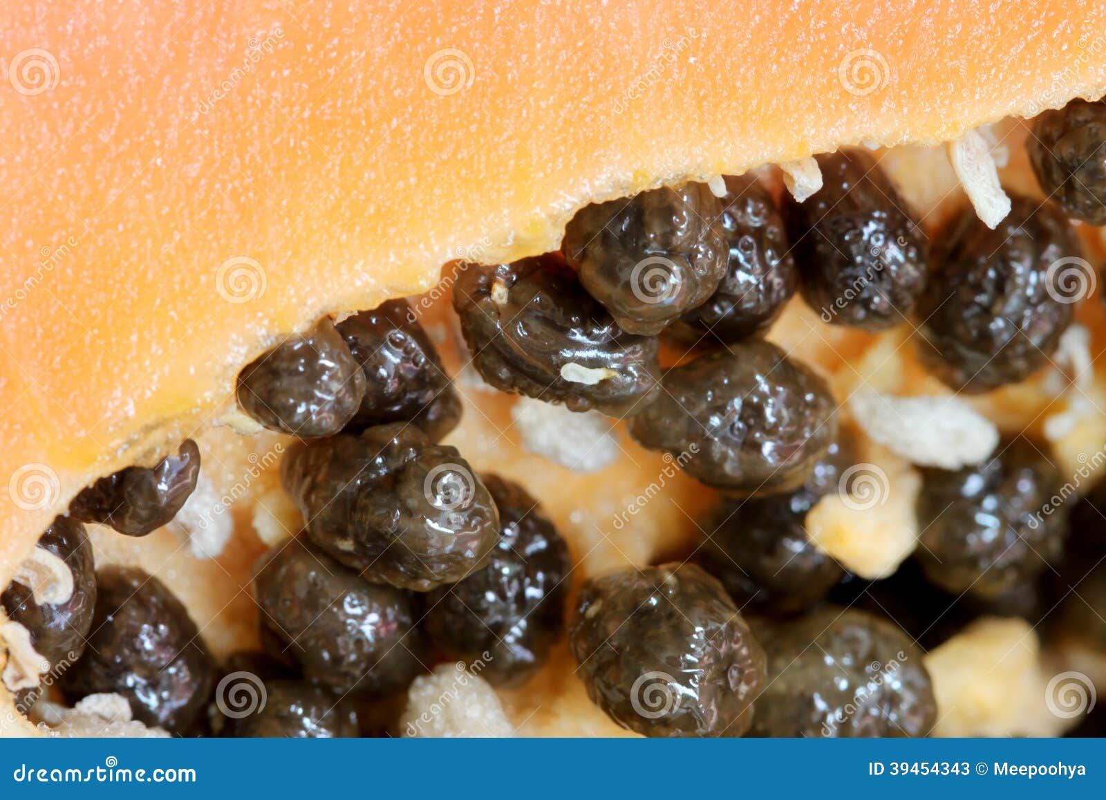 Texture of papaya. stock image. Image of fruit, texture - 39454343