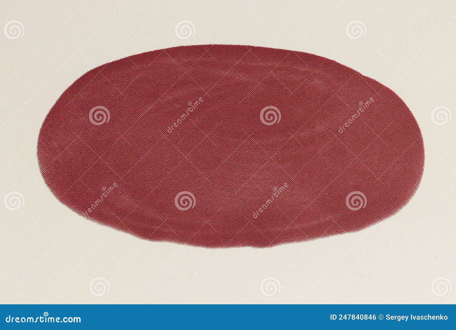 Texture of Paper with a Painted Spot on it. Stock Photo - Image of ...