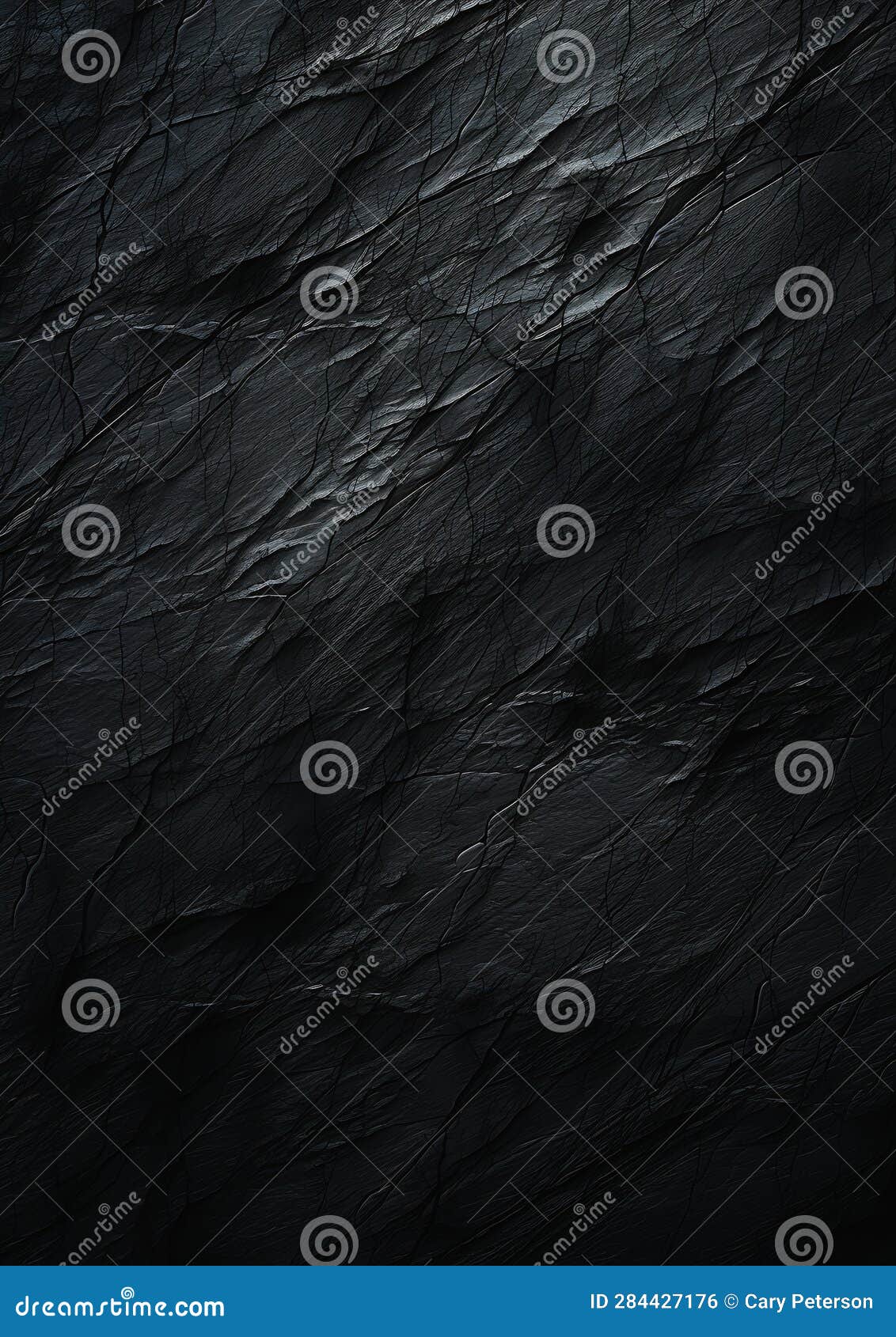 The Obsidian Wall: a Sharp Climb Up a Lost Void Stock Illustration ...