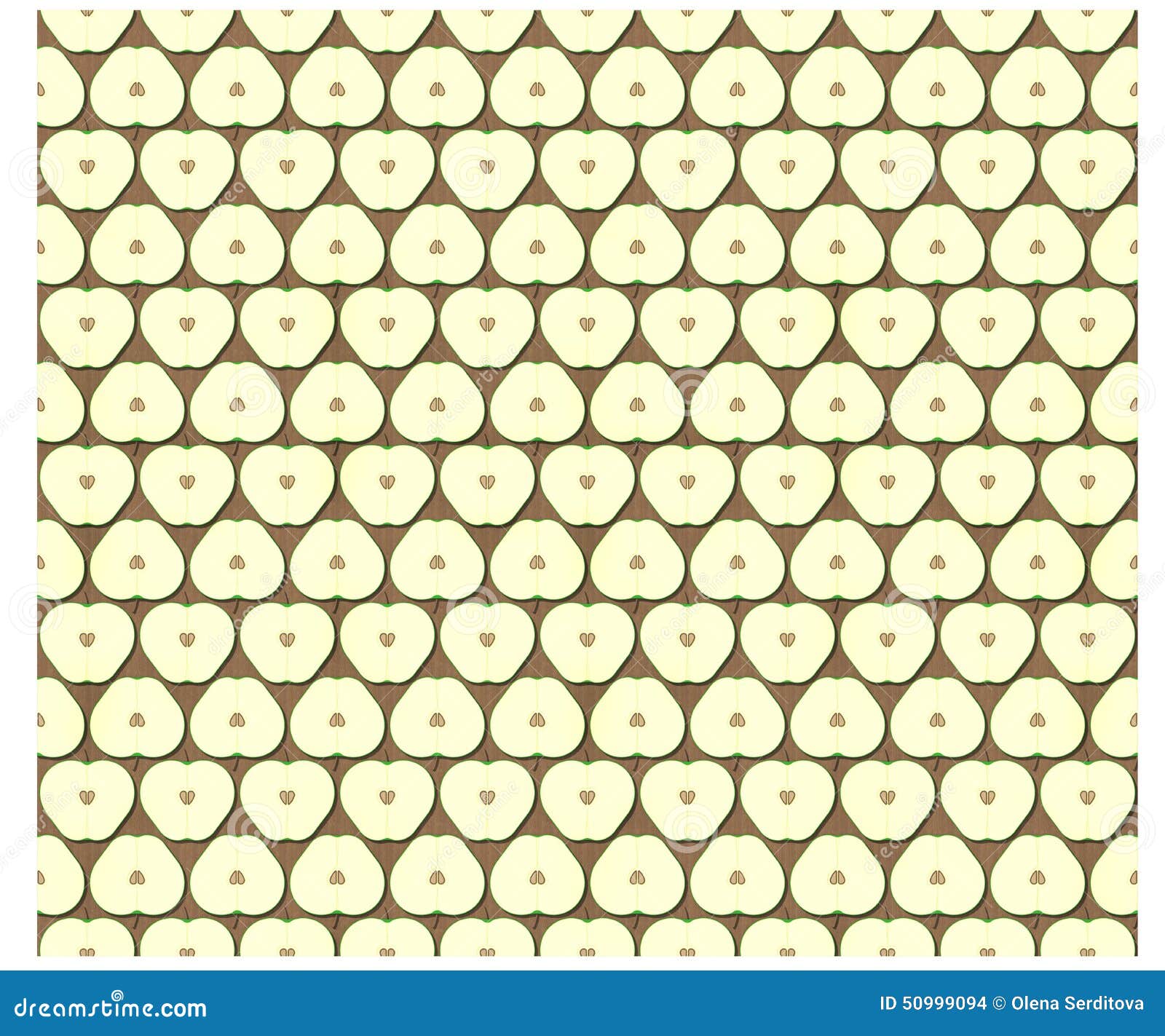 Texture Pattern of an Apple Cut Stock Illustration - Illustration of ...