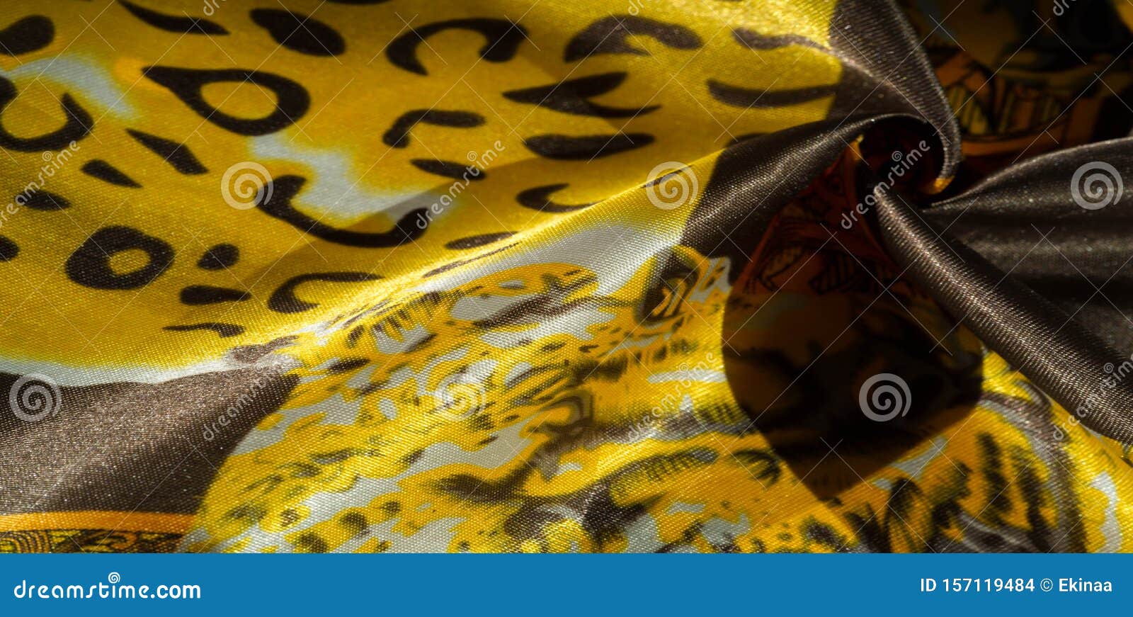 Leopard Silk Texture Stock Image | CartoonDealer.com #6226075