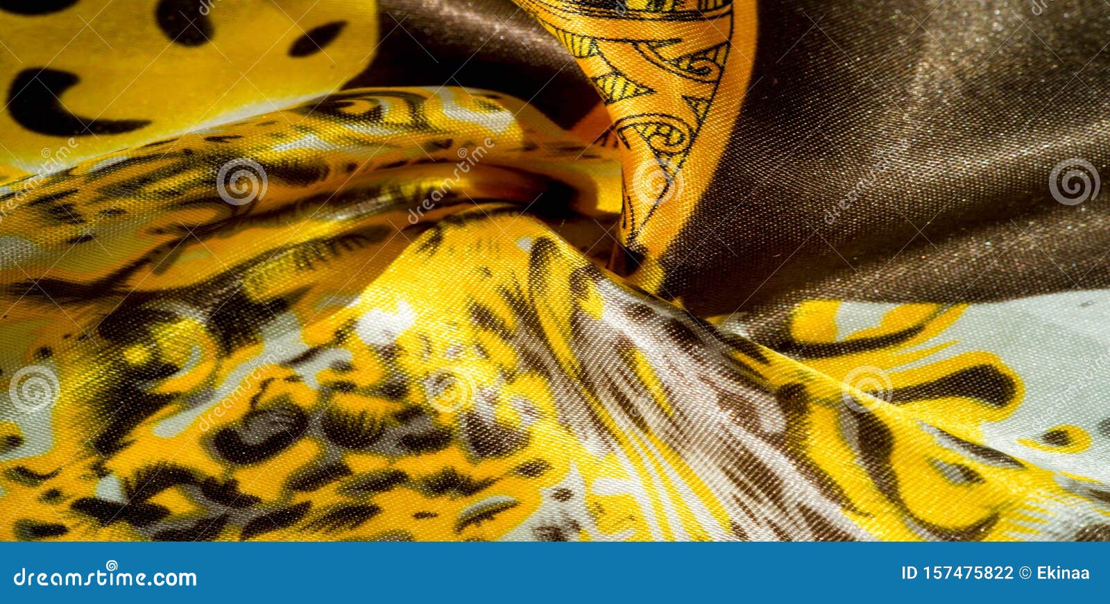 Leopard Silk Texture Stock Image | CartoonDealer.com #6226075