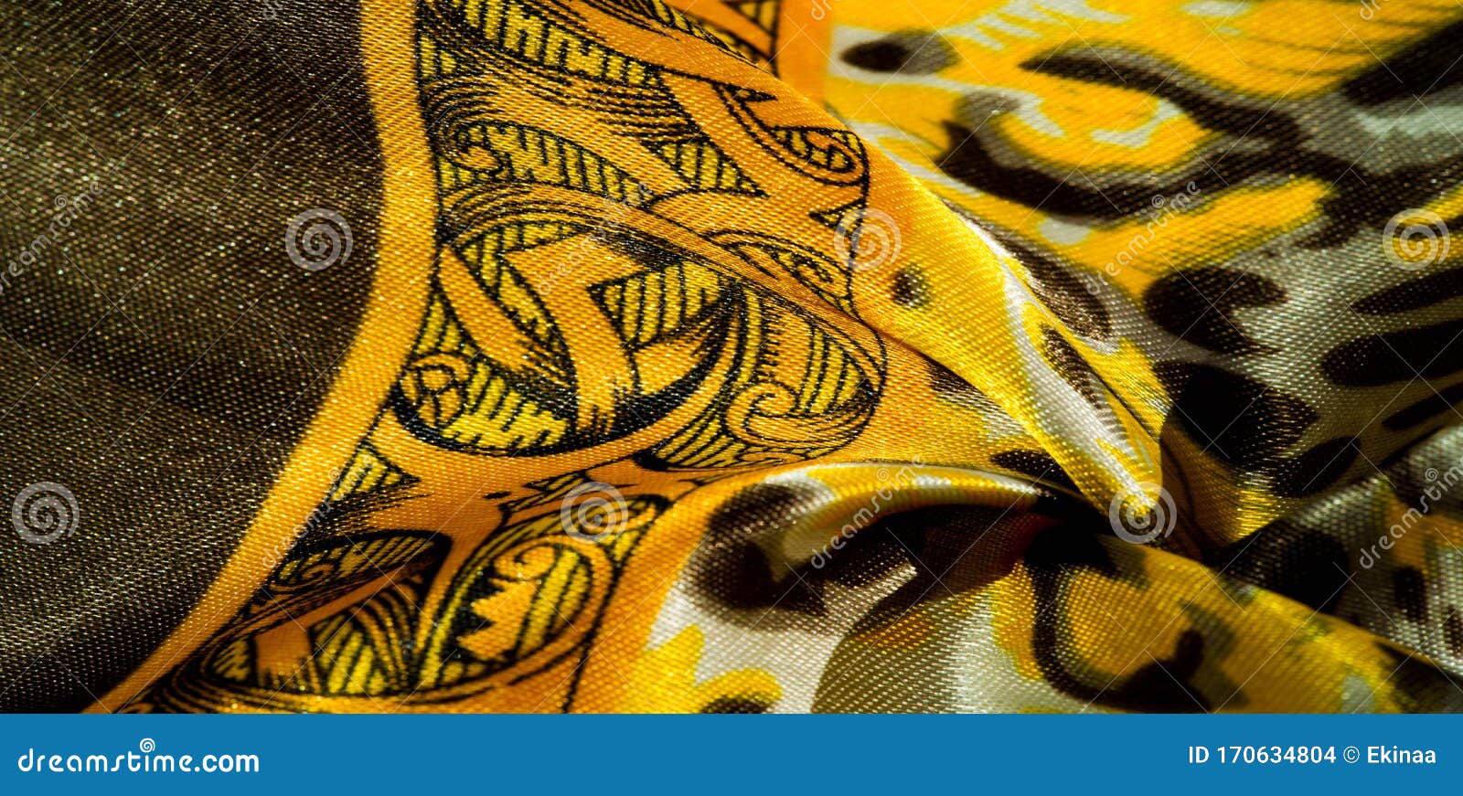 Leopard Silk Texture Stock Image | CartoonDealer.com #6226075