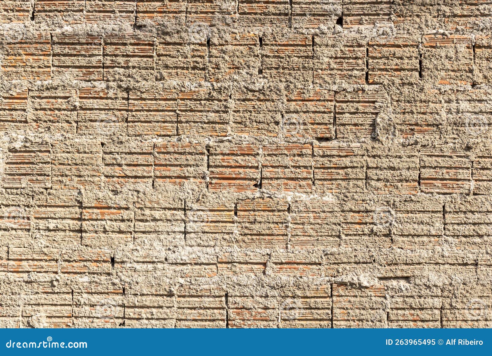 Texture Pattern of Bricks and Cement Wall Stock Image - Image of home ...