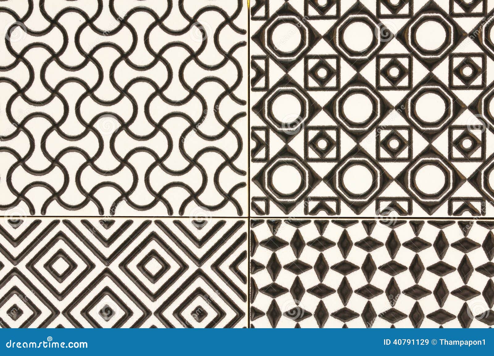 Texture Pattern of Ceramic Tile Stock Illustration - Illustration of ...