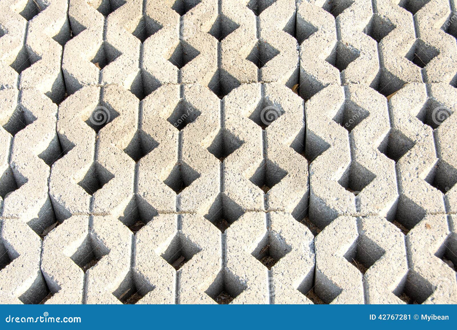 Texture Pattern of Concrete Paved Ground Stock Image - Image of design ...