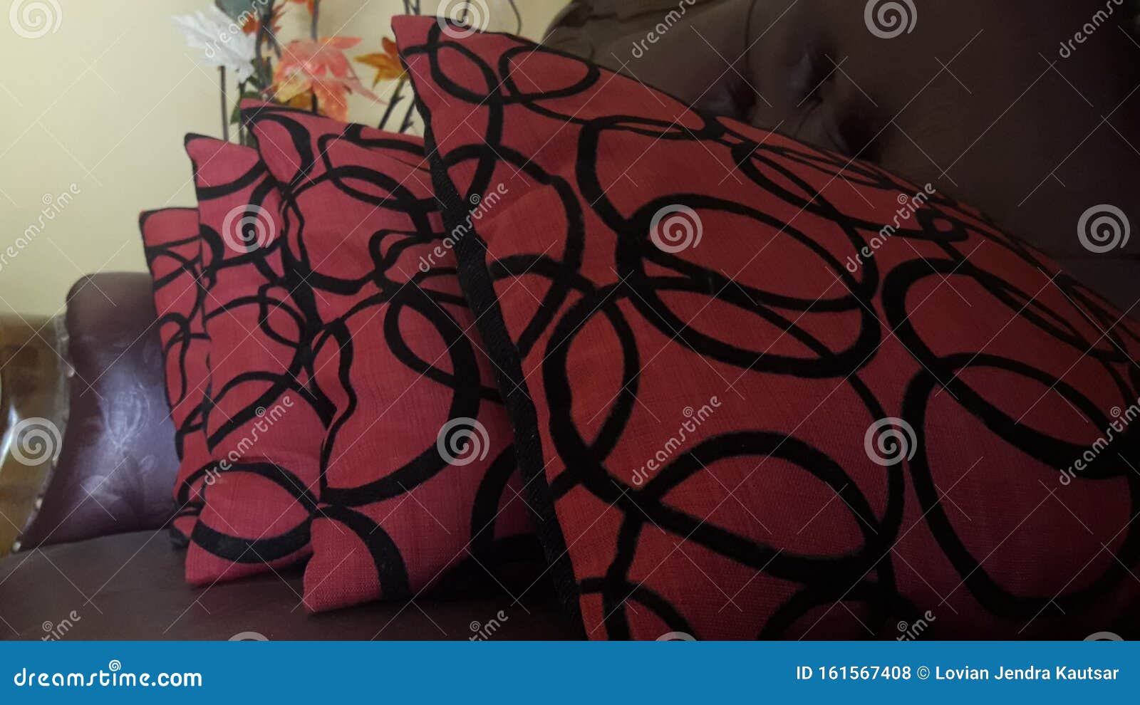 The Texture Pattern of the Cushion on the Chair Stock Photo - Image of ...