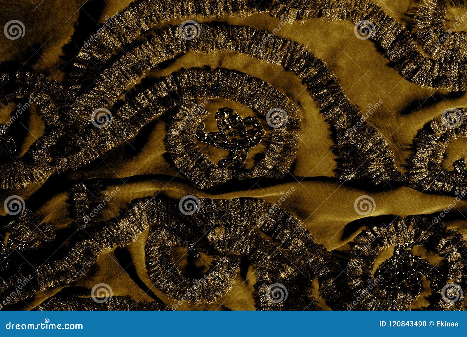 Texture Pattern. with Embroidered Patterns Stock Photo - Image of ...