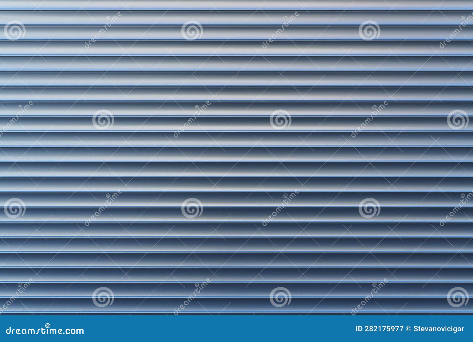 Texture and Pattern of Exterior Roller Aluminum Shutters on a Large ...