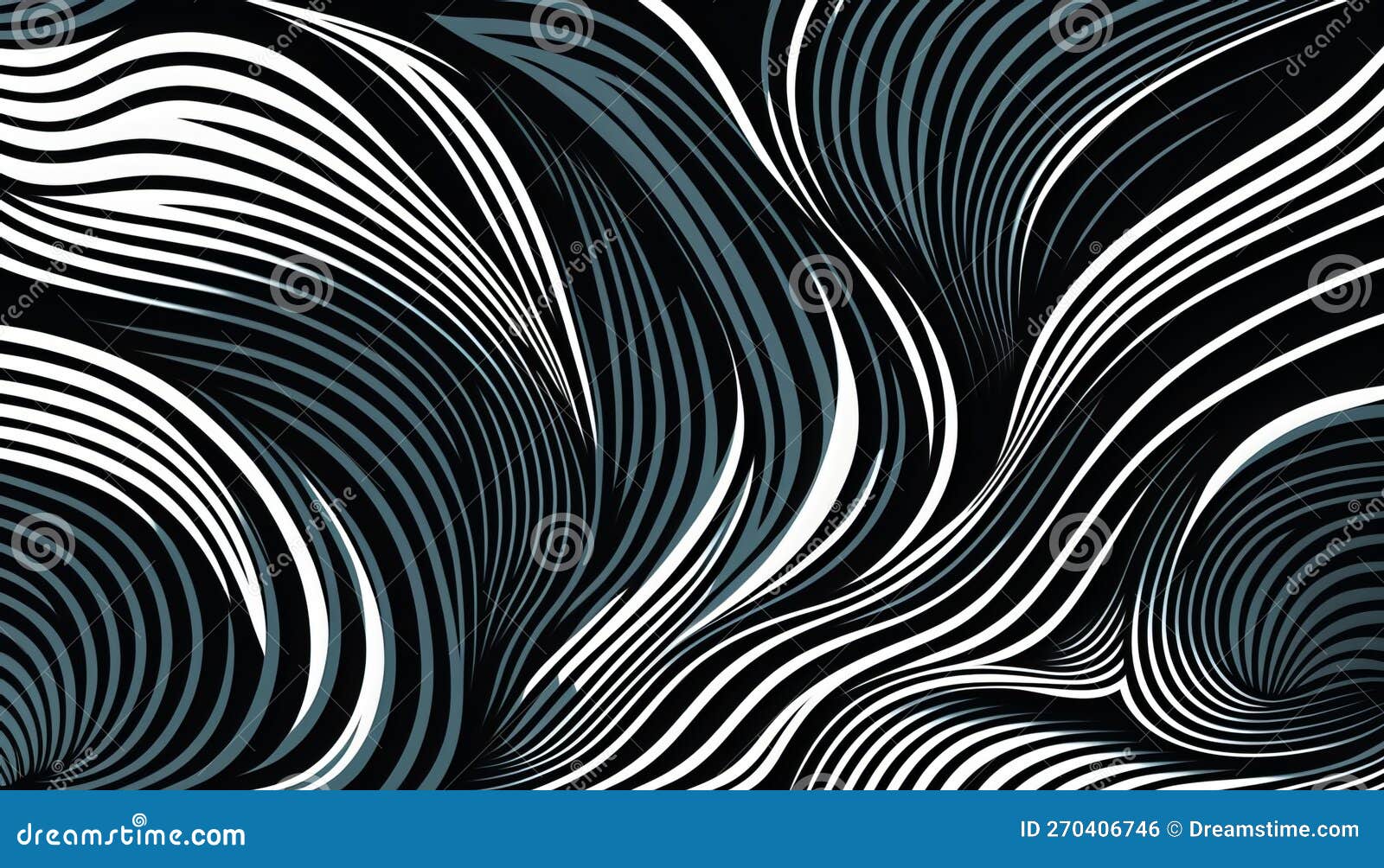 Texture Pattern Minimalist Vector Flow Art. AI Generative. Stock ...