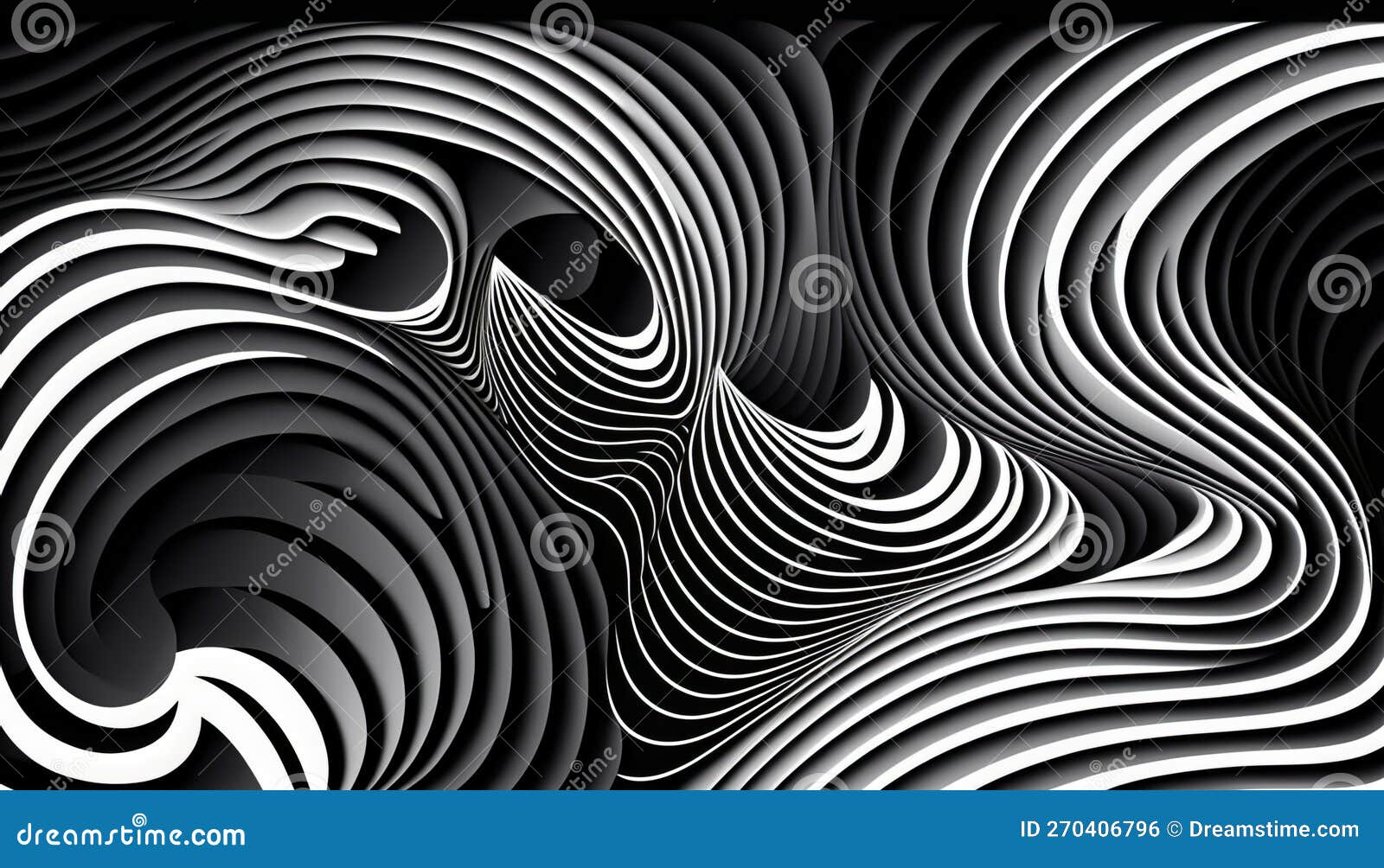 Texture Pattern Minimalist Vector Flow Art. AI Generative. Stock ...