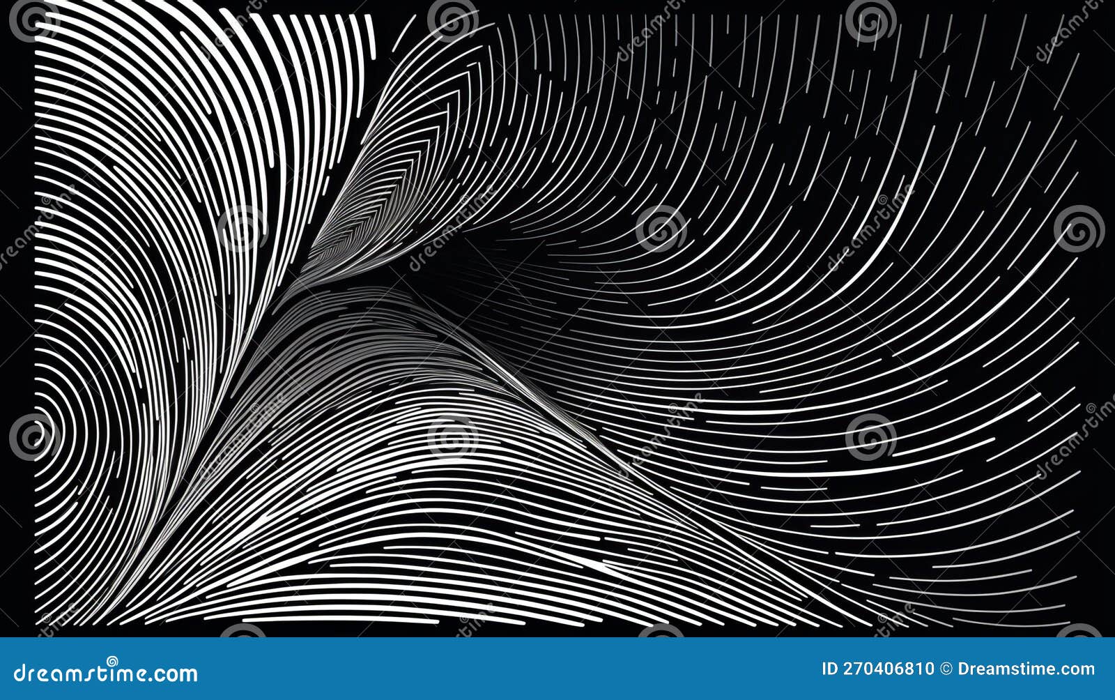 Texture Pattern Minimalist Vector Flow Art. AI Generative. Stock ...