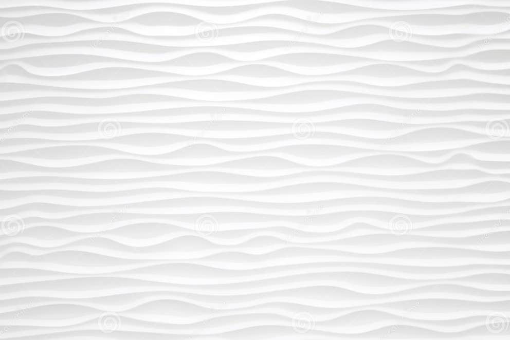 Texture Pattern of Modern White Seamless Wave Wall for Backgroun Stock ...