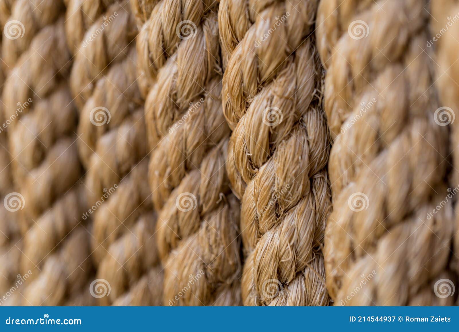 Texture and Pattern of Old Brown Rope Stock Image - Image of texture ...