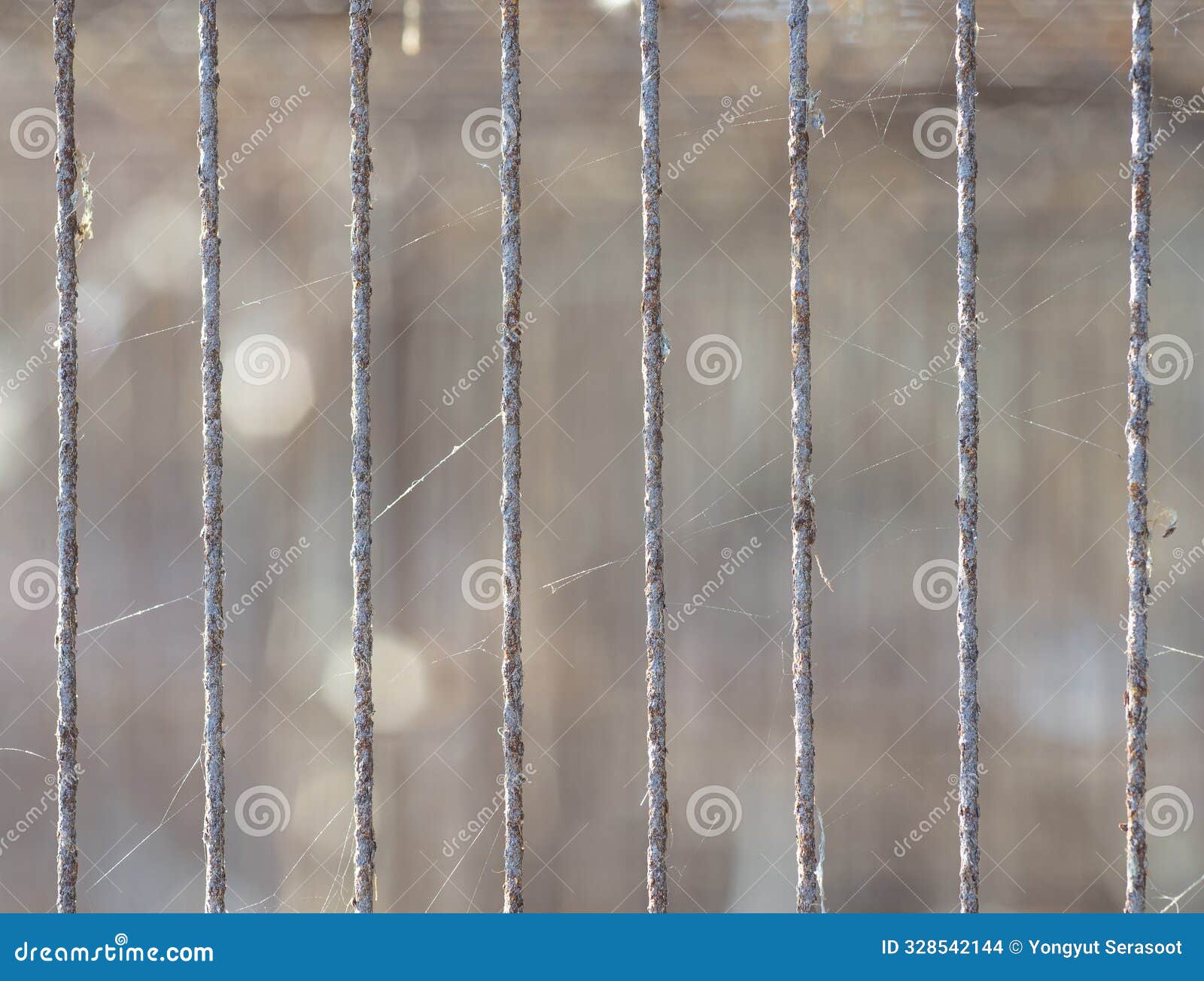 The Texture and Pattern of the Old Iron Wire Cage Stock Photo - Image ...