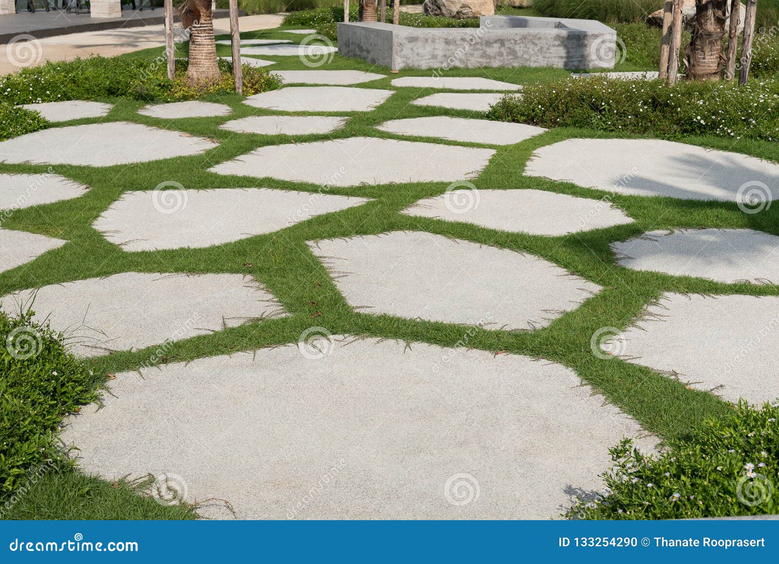 Texture or Pattern of Paving Walkway Stock Photo - Image of ...