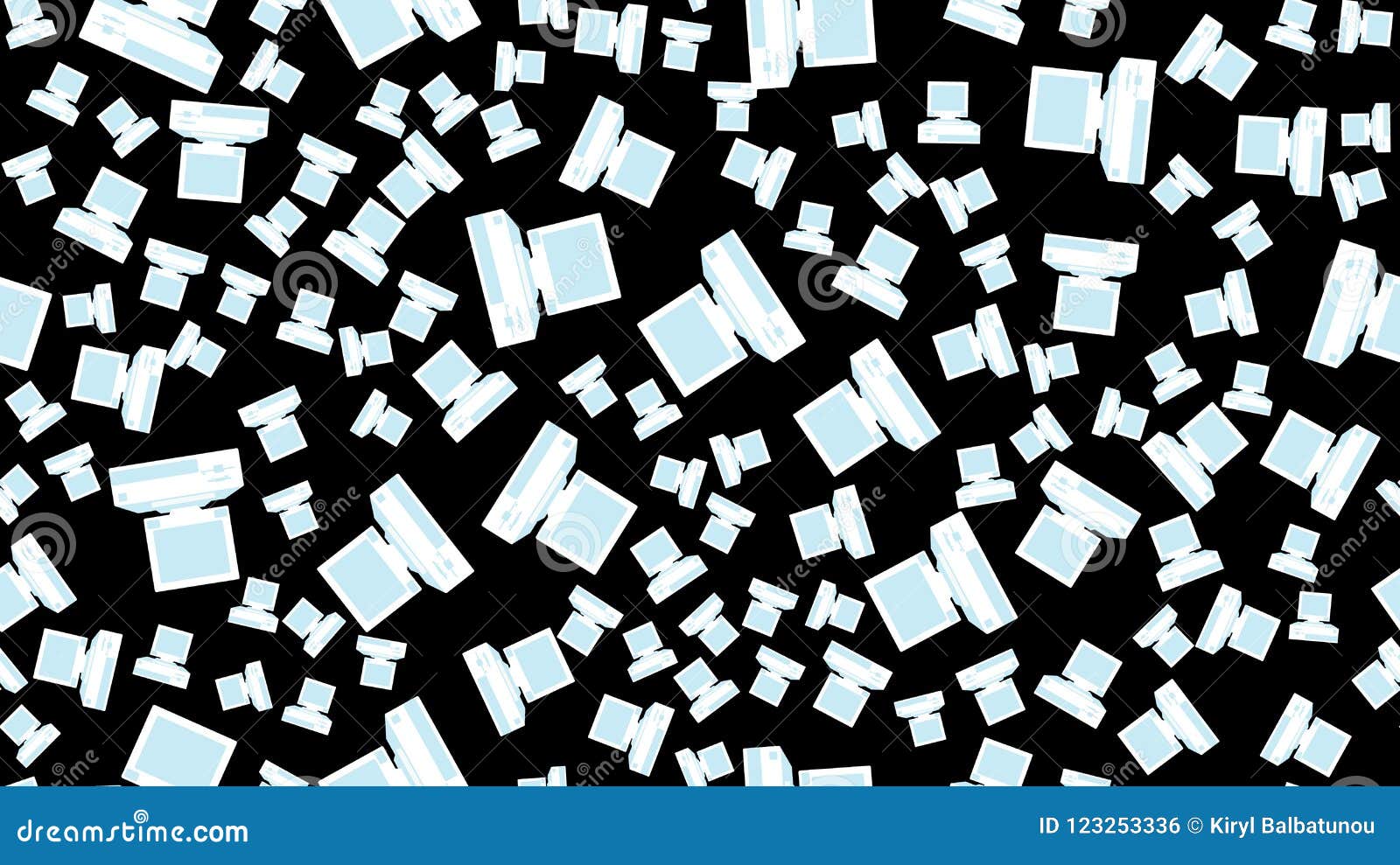 The Texture Pattern is Seamless from Old Multi-colored Retro Hipster ...