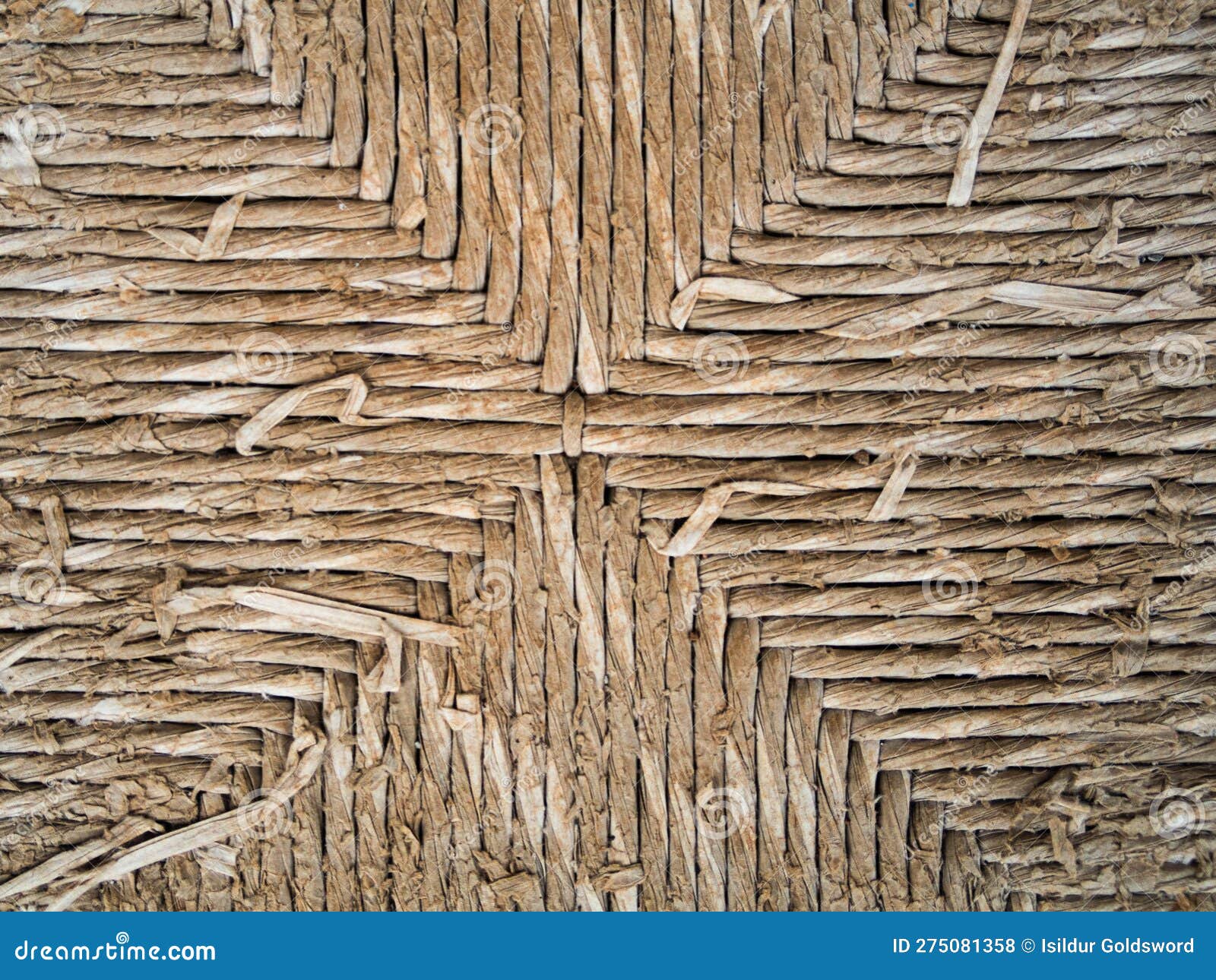 Texture Pattern Worn Rush Chair Woven Seat Wicker Ruined Stool Stock ...