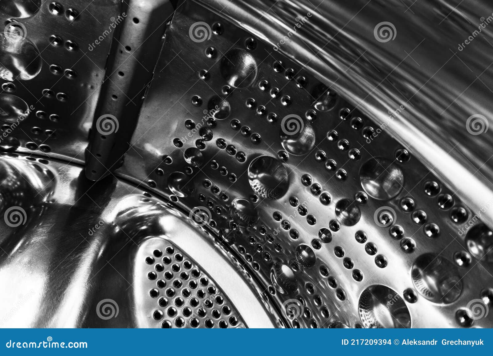 Texture Patterns Inside the Washing Machine Drum Stock Photo - Image of ...