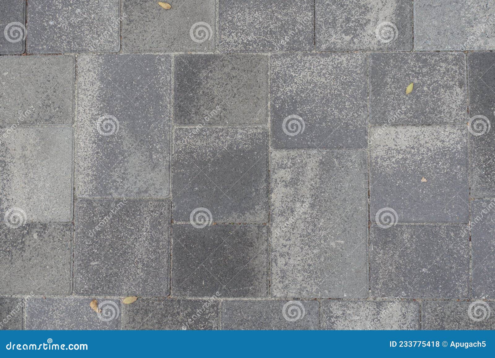 Texture of Pavement Made of Rectangular Grey Concrete Blocks Stock ...