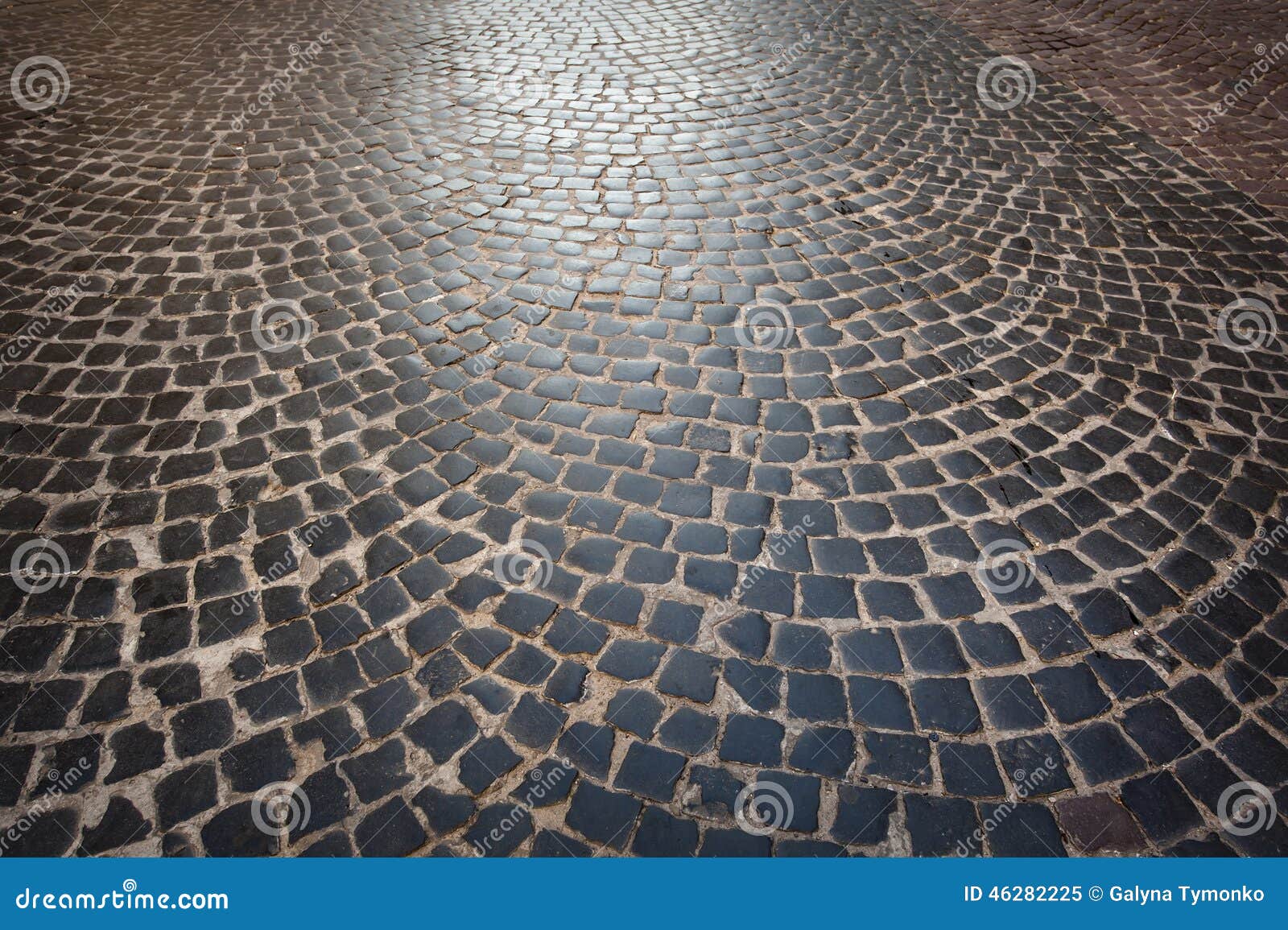 Texture of Paving Stone Driveway Stock Image - Image of background ...