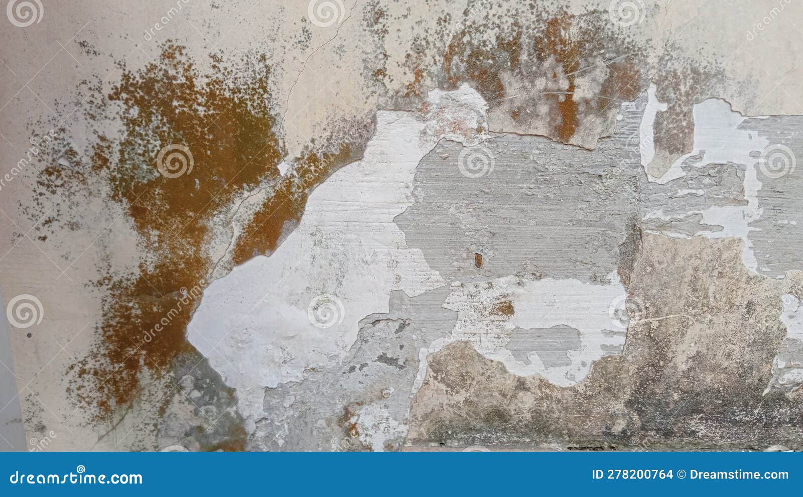Texture of Pealed Paint on the Old Storage Wall Stock Photo - Image of ...