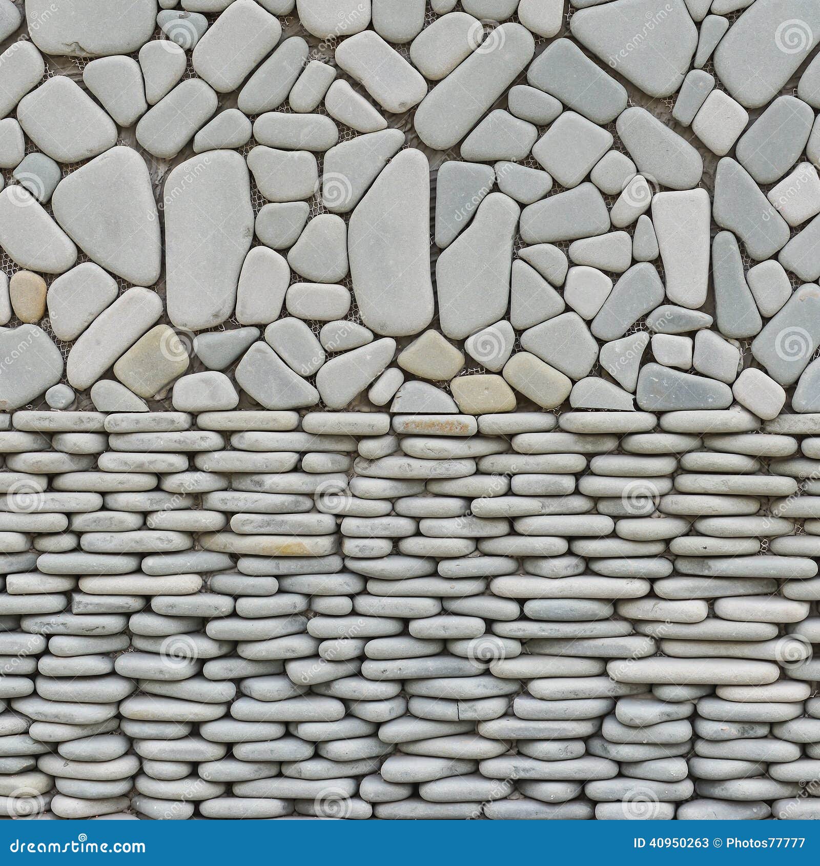 Texture of Pebble Stones Wall Stock Image - Image of mesh, brick: 40950263