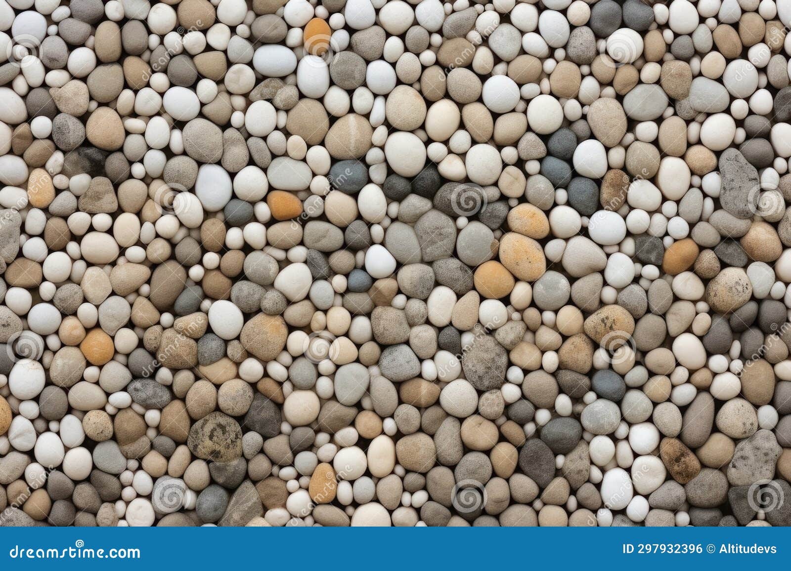 Texture of Pebbles Embedded in Concrete Wall Stock Photo - Image of ...