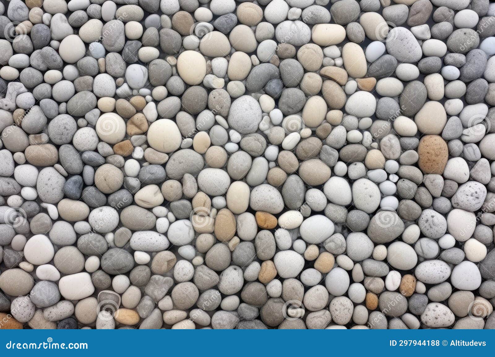 Texture of Pebbles Embedded in Concrete Wall Stock Photo - Image of ...