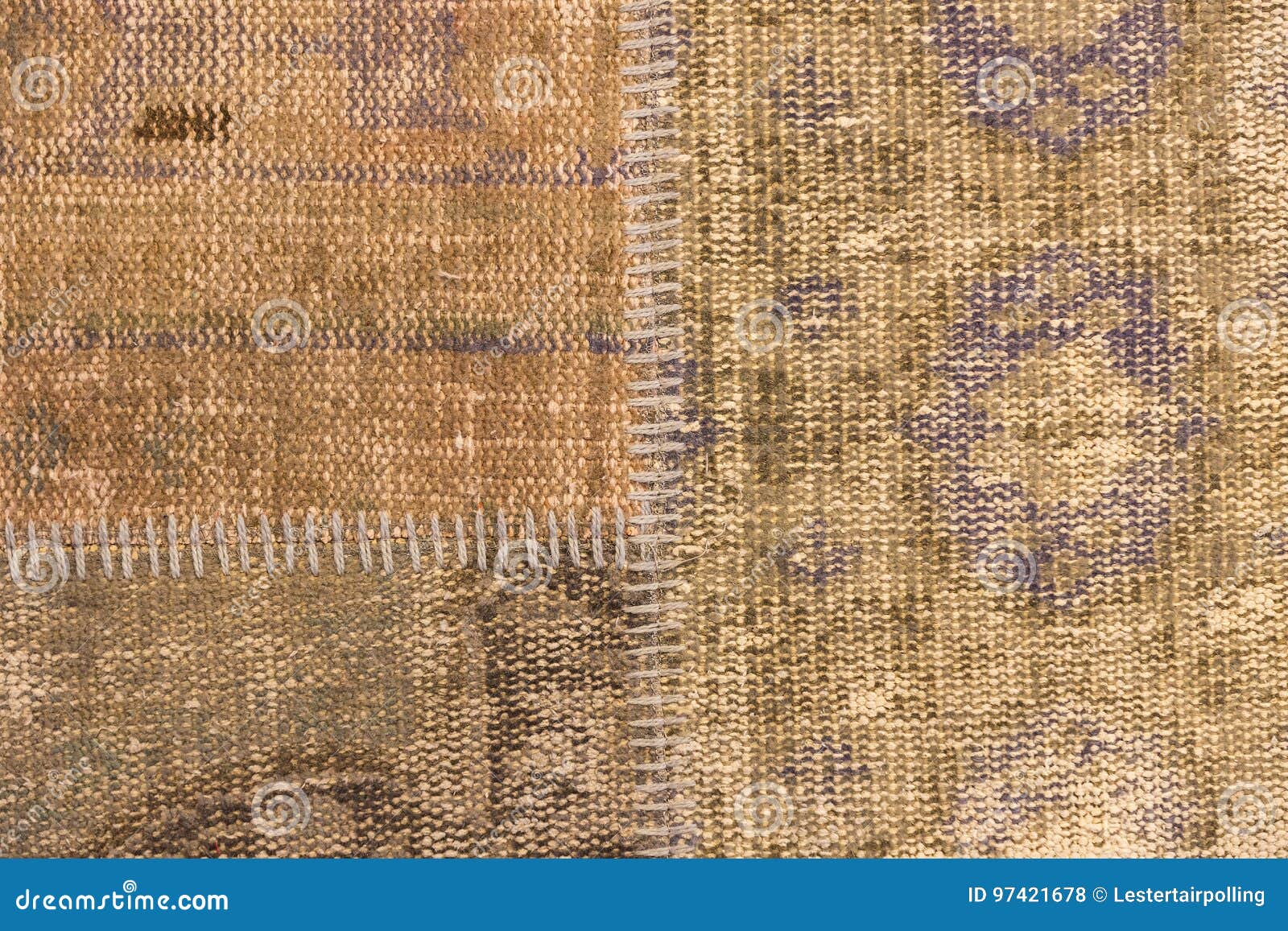 Texture of a Piece of Old Carpet Stock Photo - Image of craft, silk ...