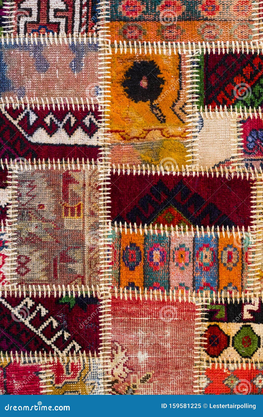 Texture of a Piece of Old Carpet Sew Thick Threads Stock Image - Image ...