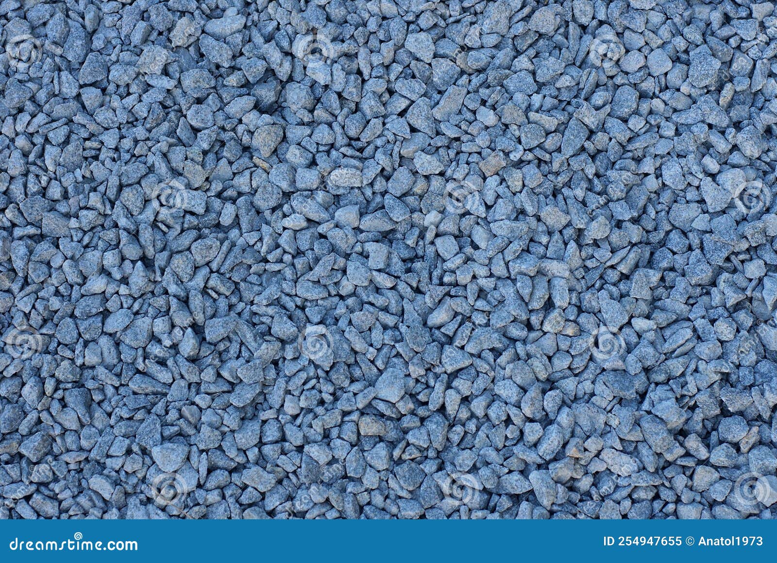 Texture from a Pile of Small Stones of Gray Rubble Stock Image - Image ...