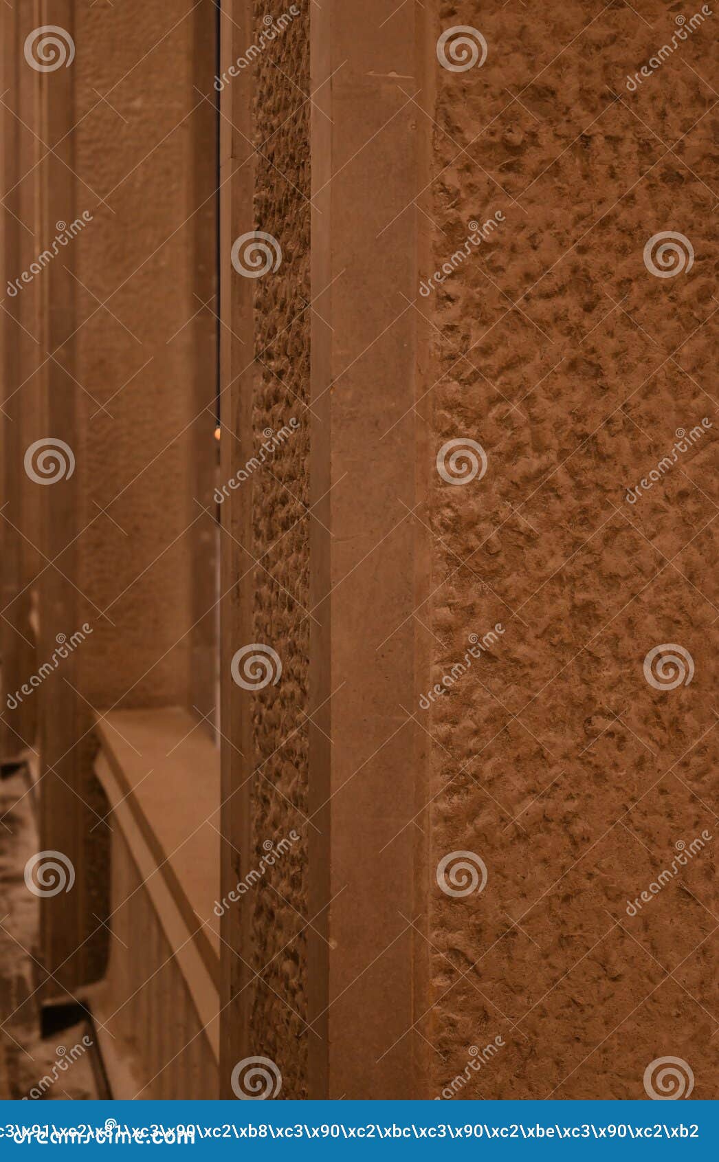 The Texture of the Pillars of a Huge Building Stock Photo - Image of ...