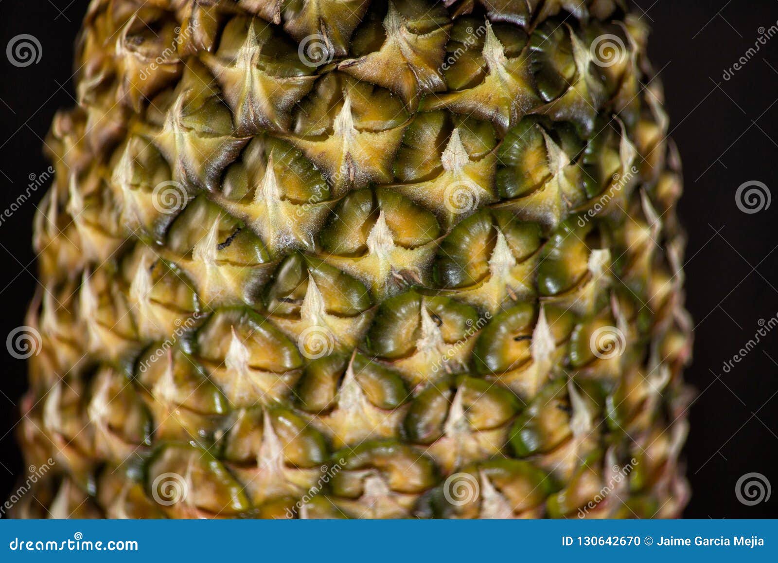 Texture of Pineapple Skin stock photo. Image of ananas - 130642670