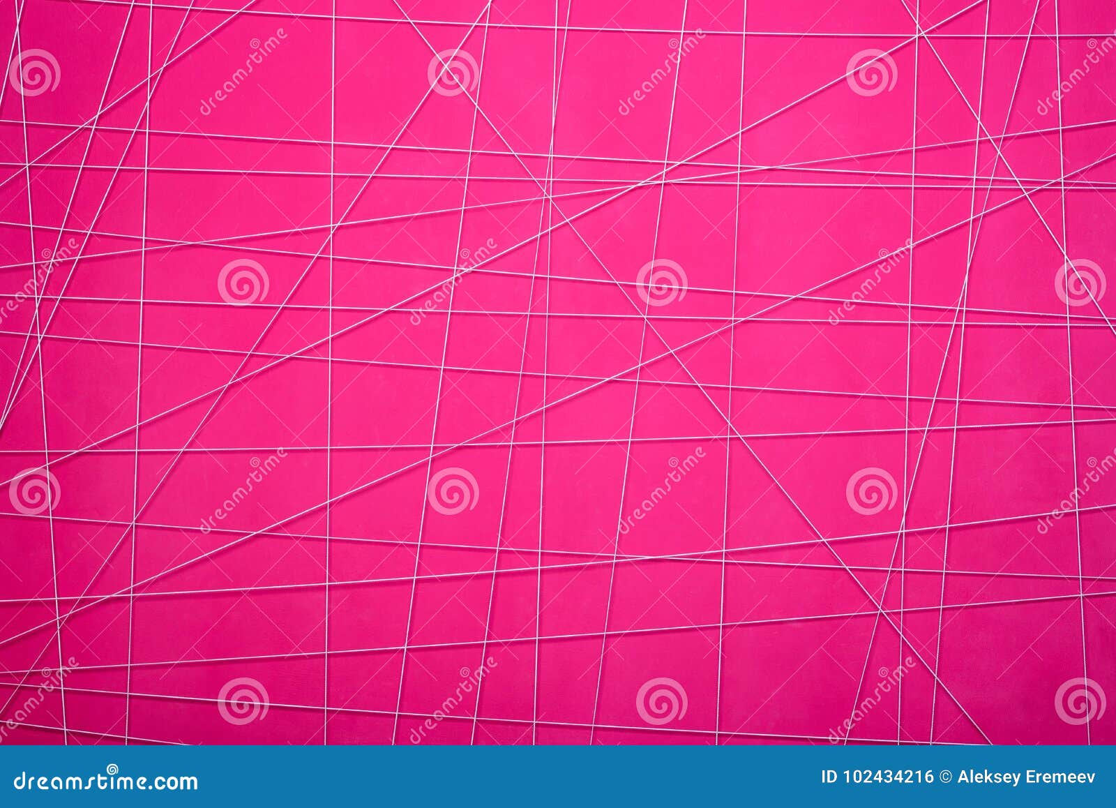 Texture of a Pink Abstract Wall with White Geometric Lines Stock Photo ...