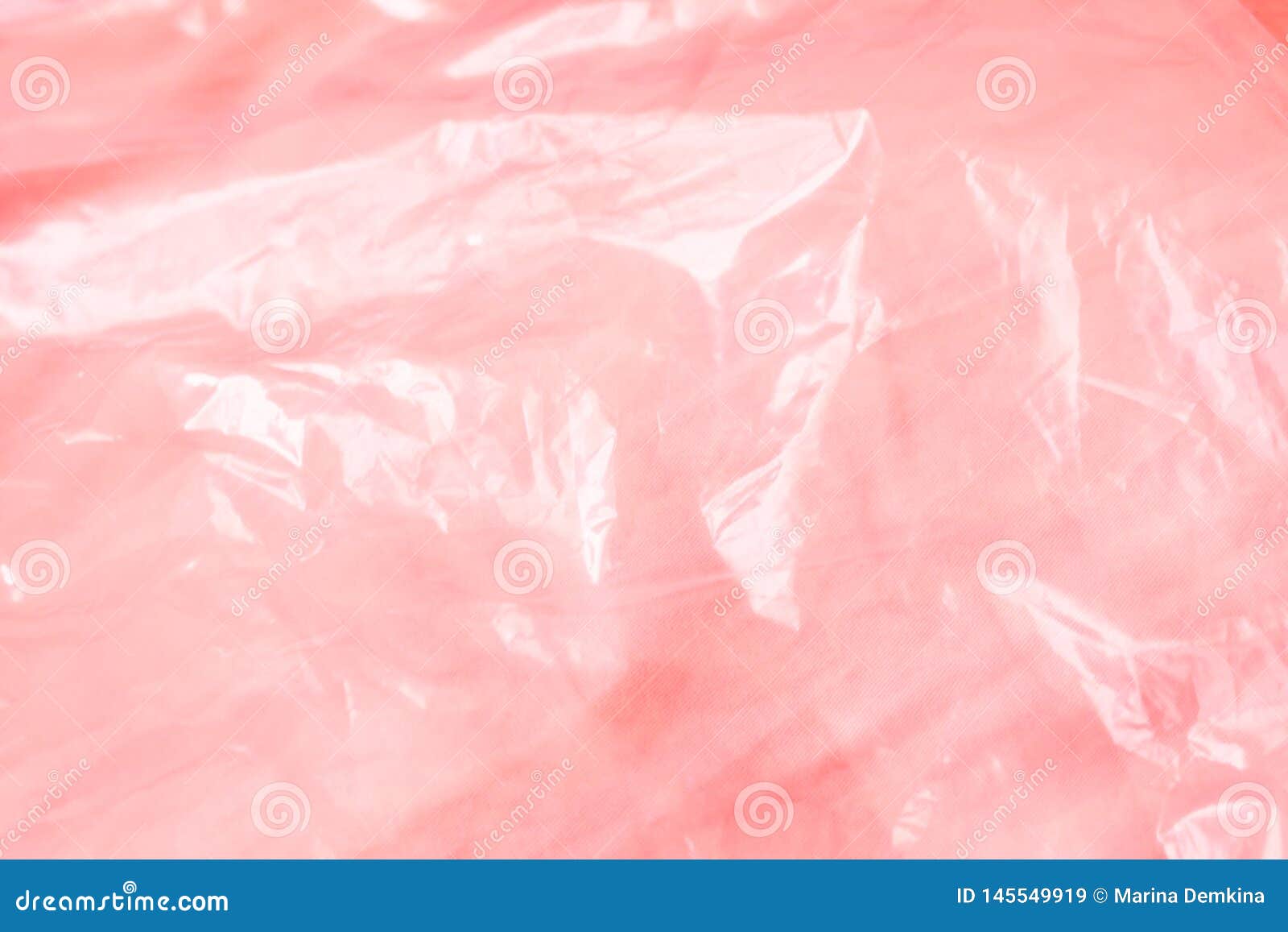 The Texture of the Pink Polyethylene Package. Background for Cards ...