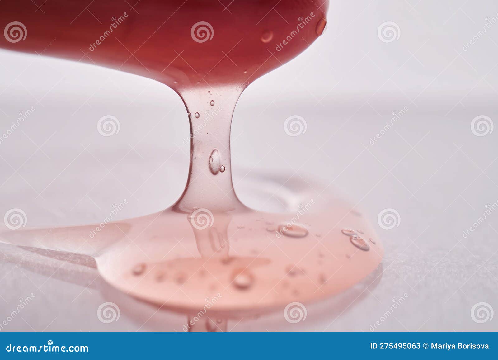 The Texture of a Pink Cosmetic Product. Stock Image - Image of ...