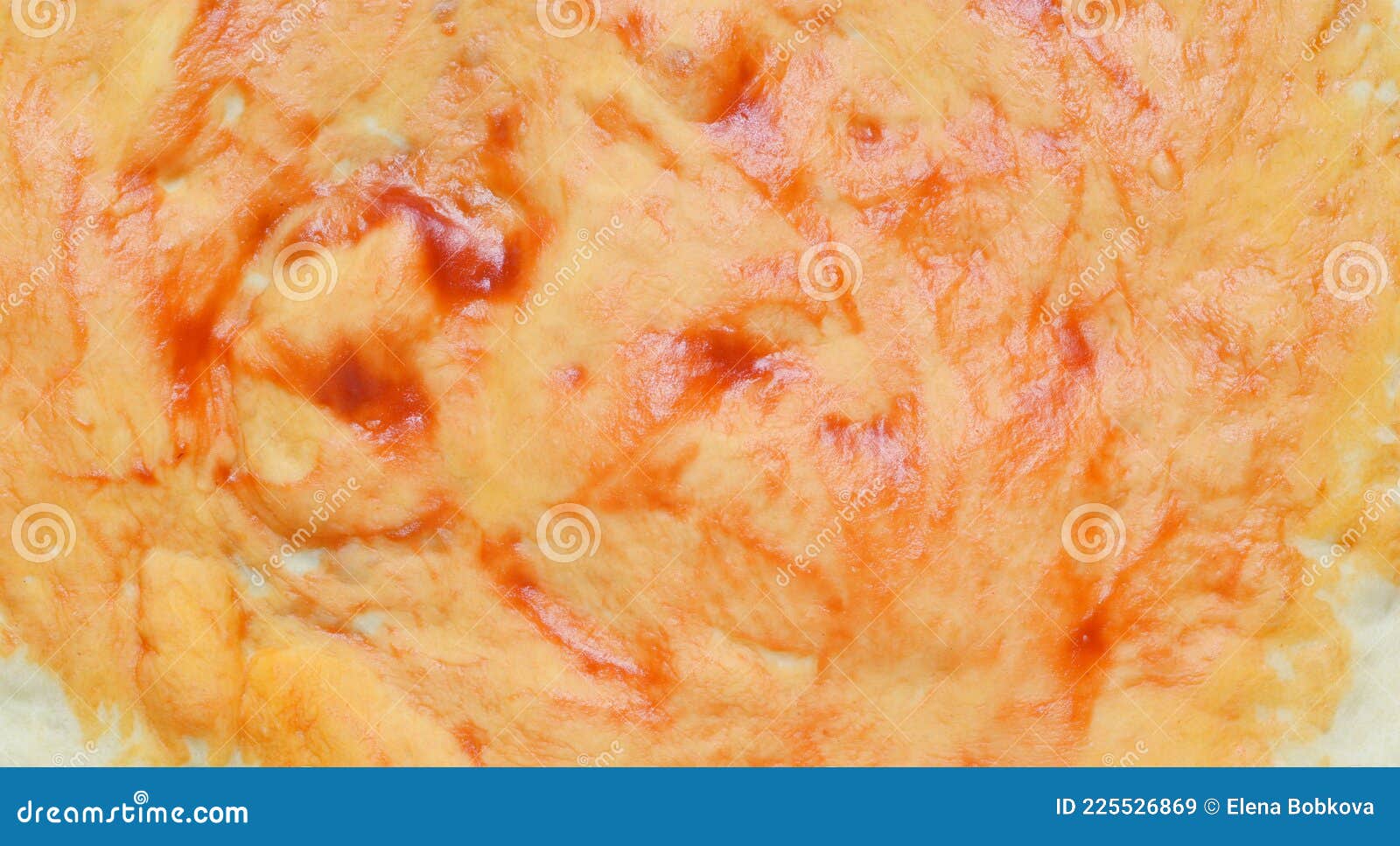 Texture Pizza Base Smeared with Tomato Paste Stock Image - Image of ...