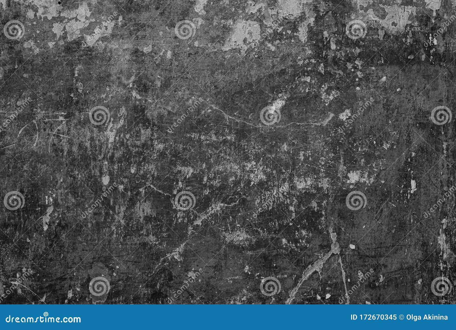 Aged Wall Texture Plaster Bw Monochrome Material Stock Image - Image of ...