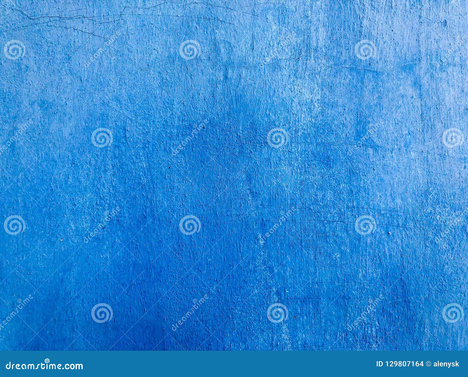 Texture of Plaster is Painted Bright Blue Color. Stock Photo - Image of ...