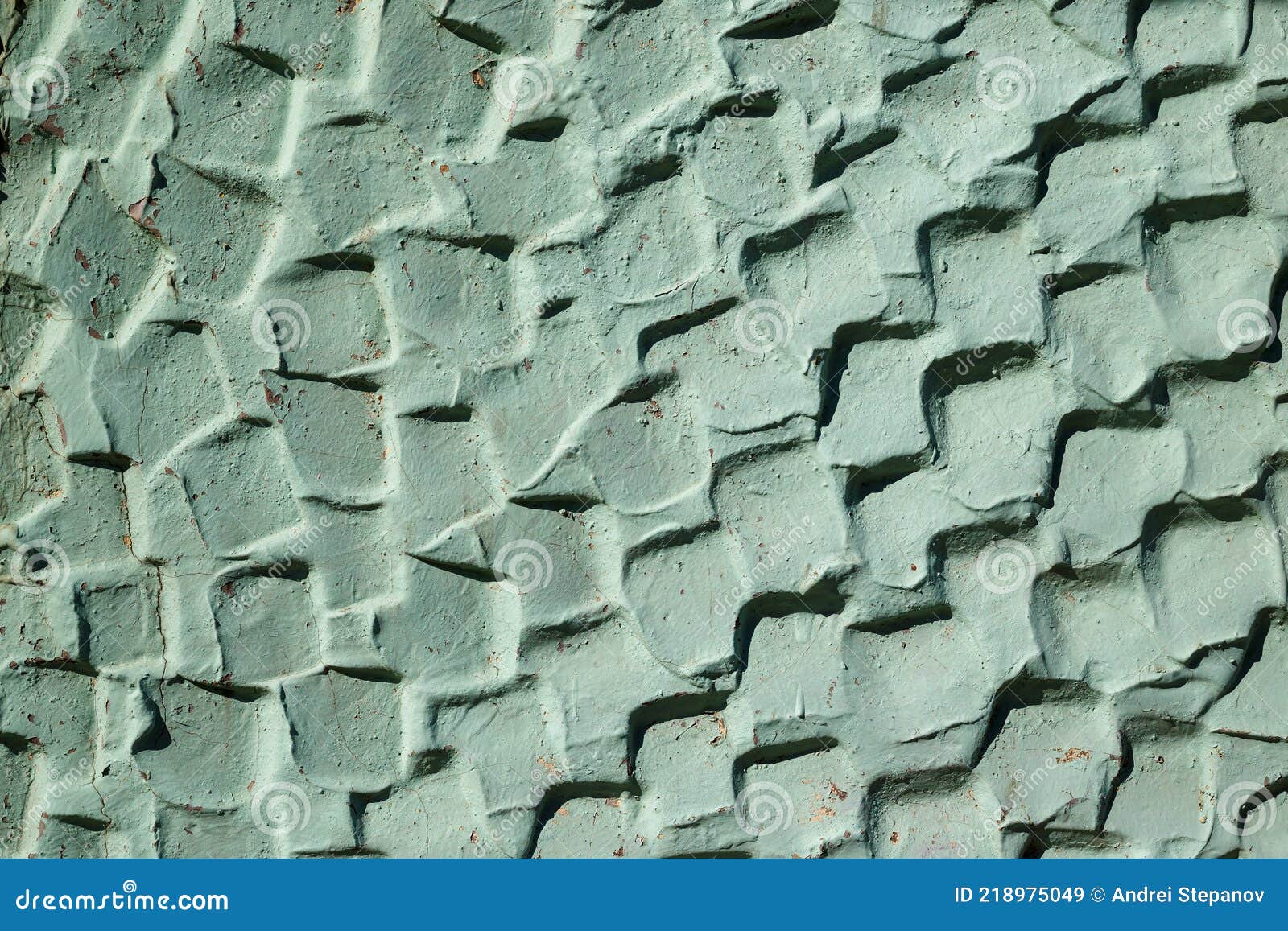 The Texture of the Plastered Wall. Rough Corrugated Cement Surface ...