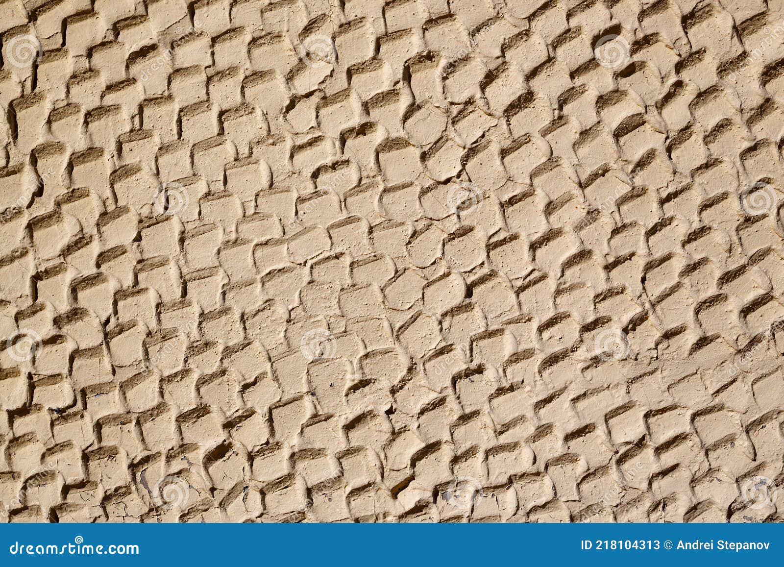 The Texture of the Plastered Wall. Rough Corrugated Cement Surface ...