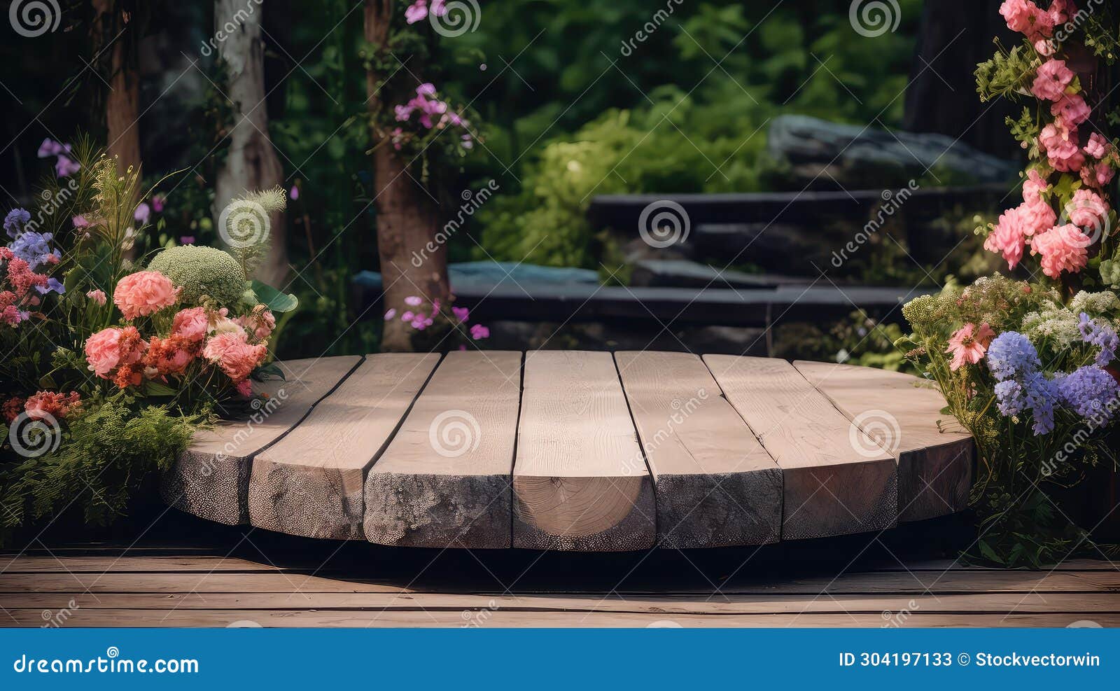 Texture Platform Round Background Stock Illustration - Illustration of ...